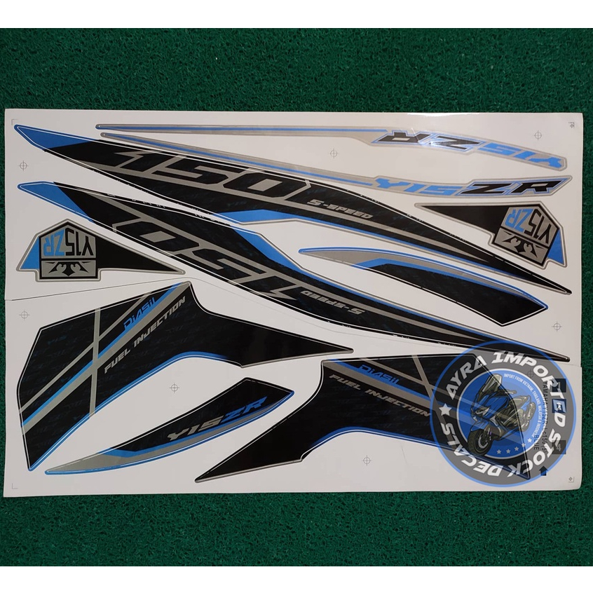 YAMAHA SNIPER Mx150 ORIGINAL MALAYSIA MADE (Y15ZR VERSION) Stock Decal ...