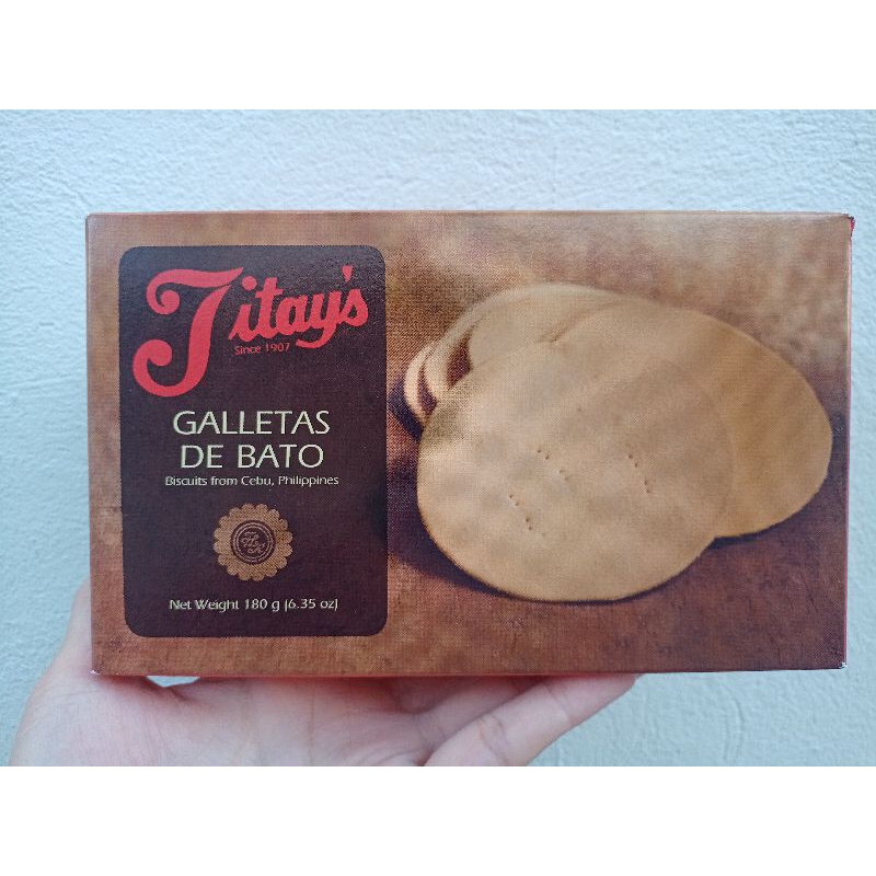 TITAY'S GALLETAS DE BATO 180G | Shopee Philippines