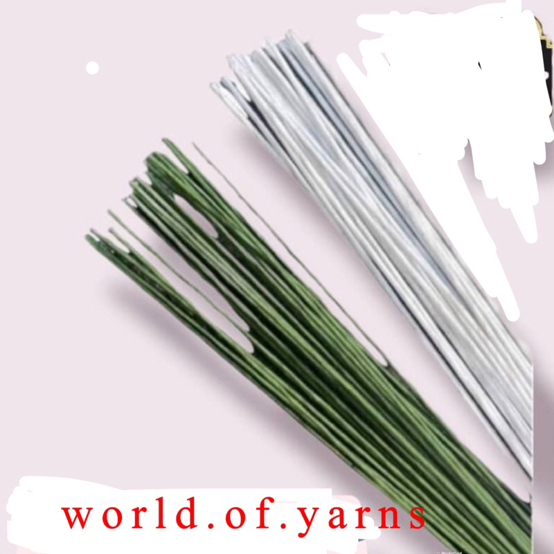 10 Pcs. Floral Wire for Paper/ Fondant Flowers | Shopee Philippines