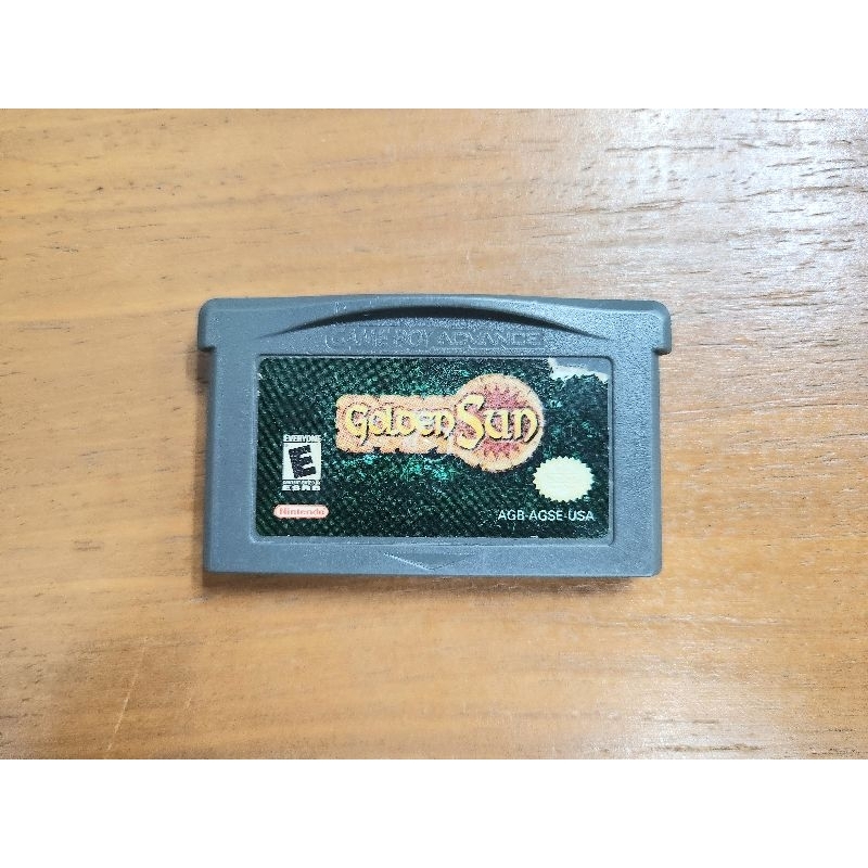 Golden Sun (Cart Only) Authentic for Gameboy Advance GBA | Shopee ...