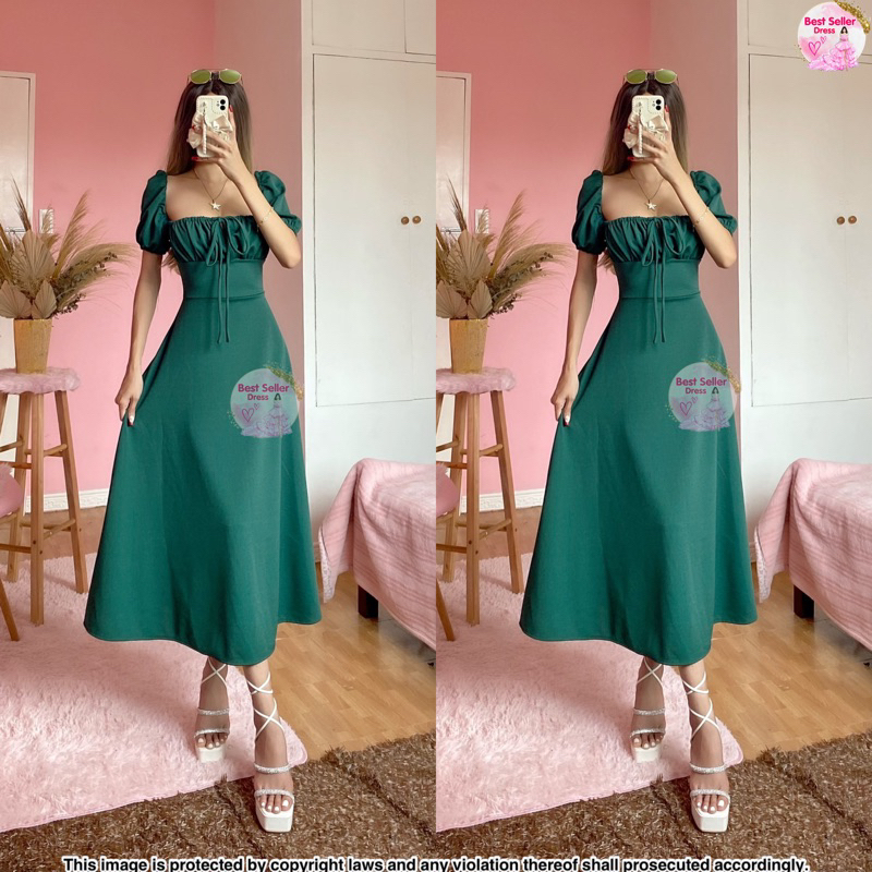 BSD BEST SELLER CLEOPATRA (S-XXL) BUSTIER MAXI DRESS (BEST SELLER DRESS ...