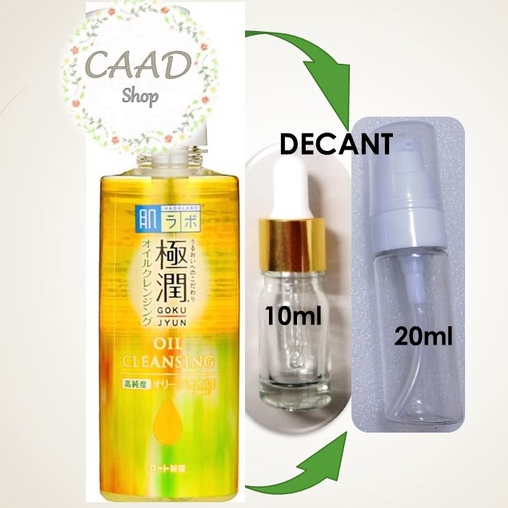 Hada Labo Oil Cleansing (DECANT 10ml & 20ml) | Shopee Philippines