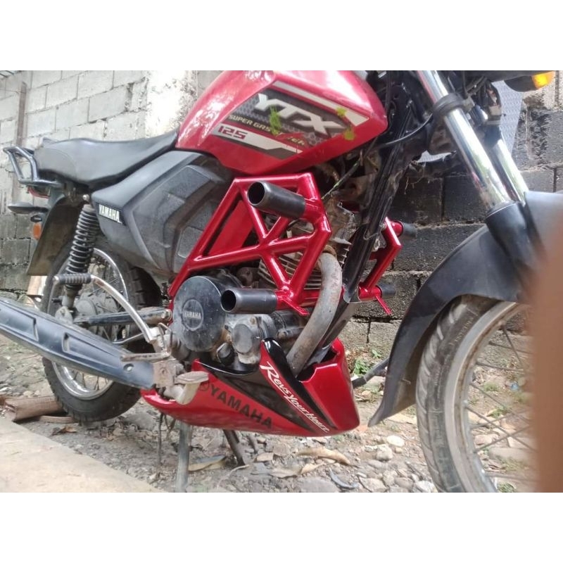 Crash Guard/ trellis w Bellypan for YAMAHA YTX 125 | Shopee Philippines