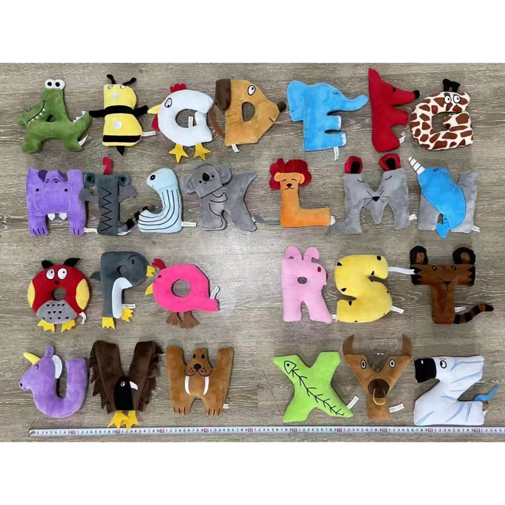Animals Alphabet Lore Plush Doll Toy Children's Birthday Party Favorite ...