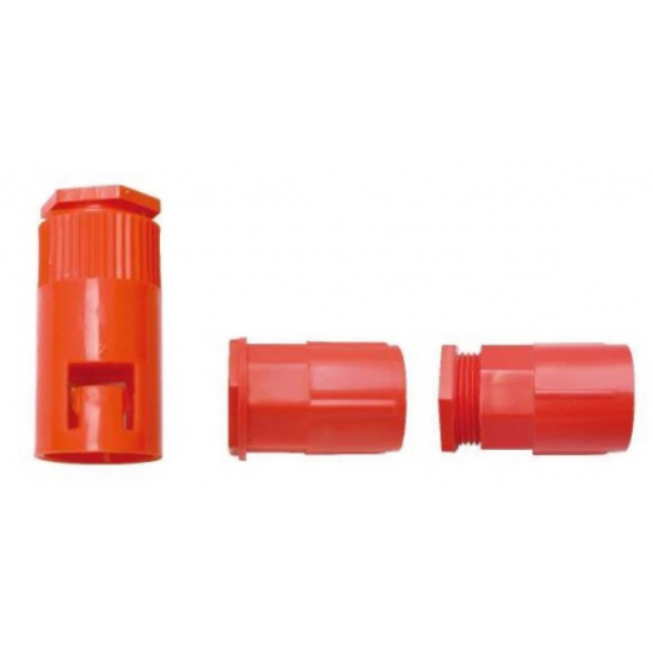 PER 50PCS PRICE Orange PVC Flexible Connector 1/2 , 3/4 | Shopee ...