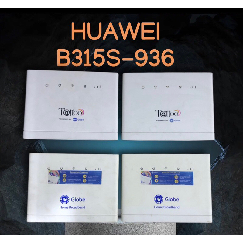 HUAWEI B315S-936 GLOBE LOCKED | Shopee Philippines