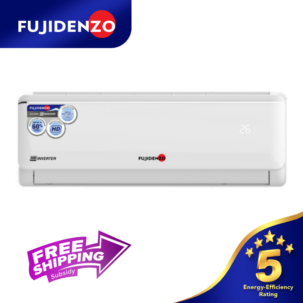 Fujidenzo 1.0HP Supreme HD Inverter Split Type Aircon HIS103AG IN ...