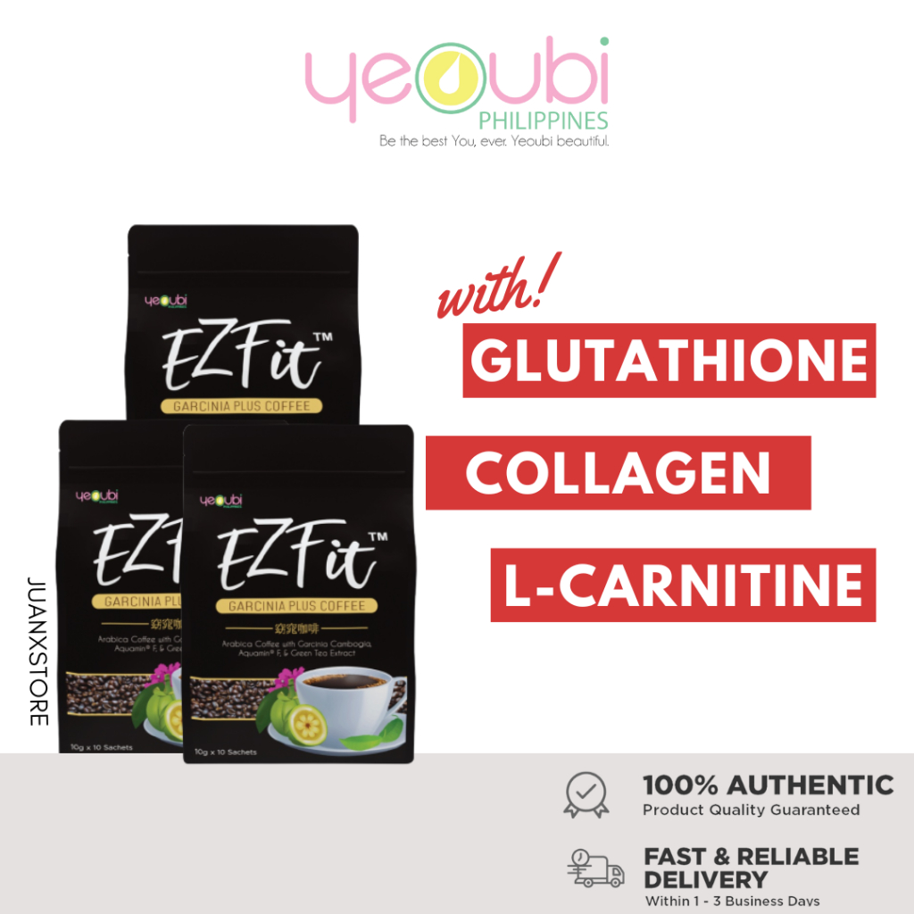 EZfit Slimming & Whitening Coffee w/ Garcinia & Collagen - Made in ...