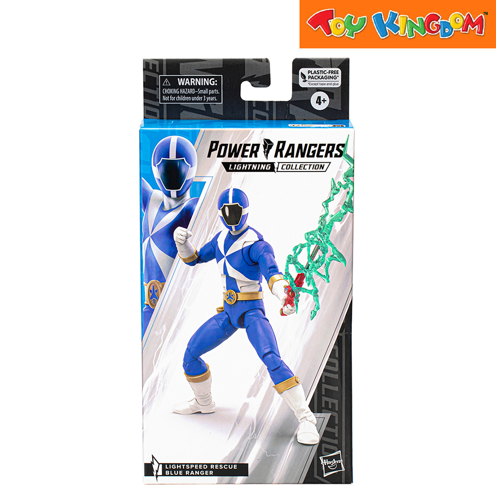 Power Ranger Lightning Collection Light Speed Rescue Blue Ranger Action ...