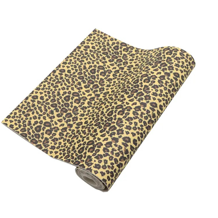 J163 Leopard Print Faux Leather Sheet A4 Size | Shopee Philippines