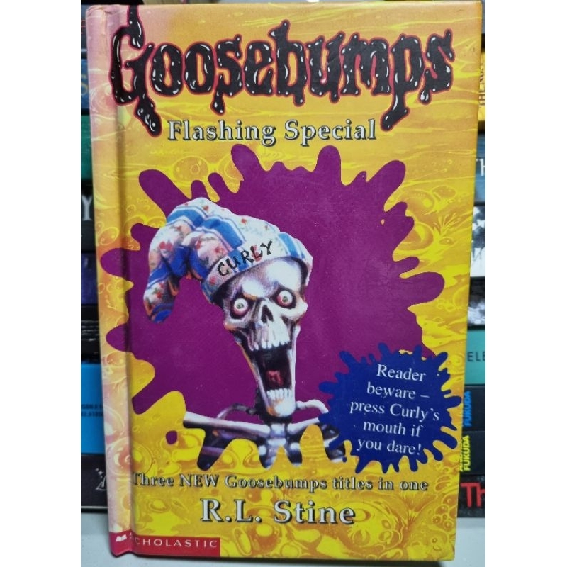 Goosebumps series by RL Stine | Shopee Philippines