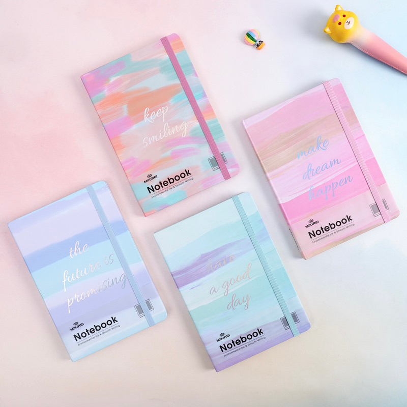 Pastel Quotes w/ Garter (#10224) Hardbound A5 Regular & A6 Mini ...