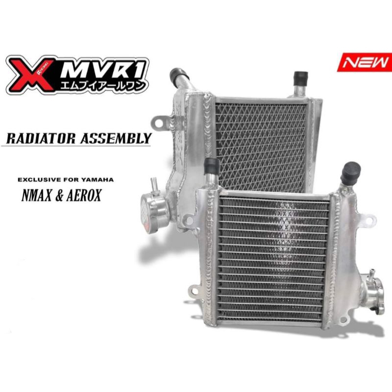 MVR1 RADIATOR ASSY. NMAX, AEROX,ADV 150 (BIG) | Shopee Philippines