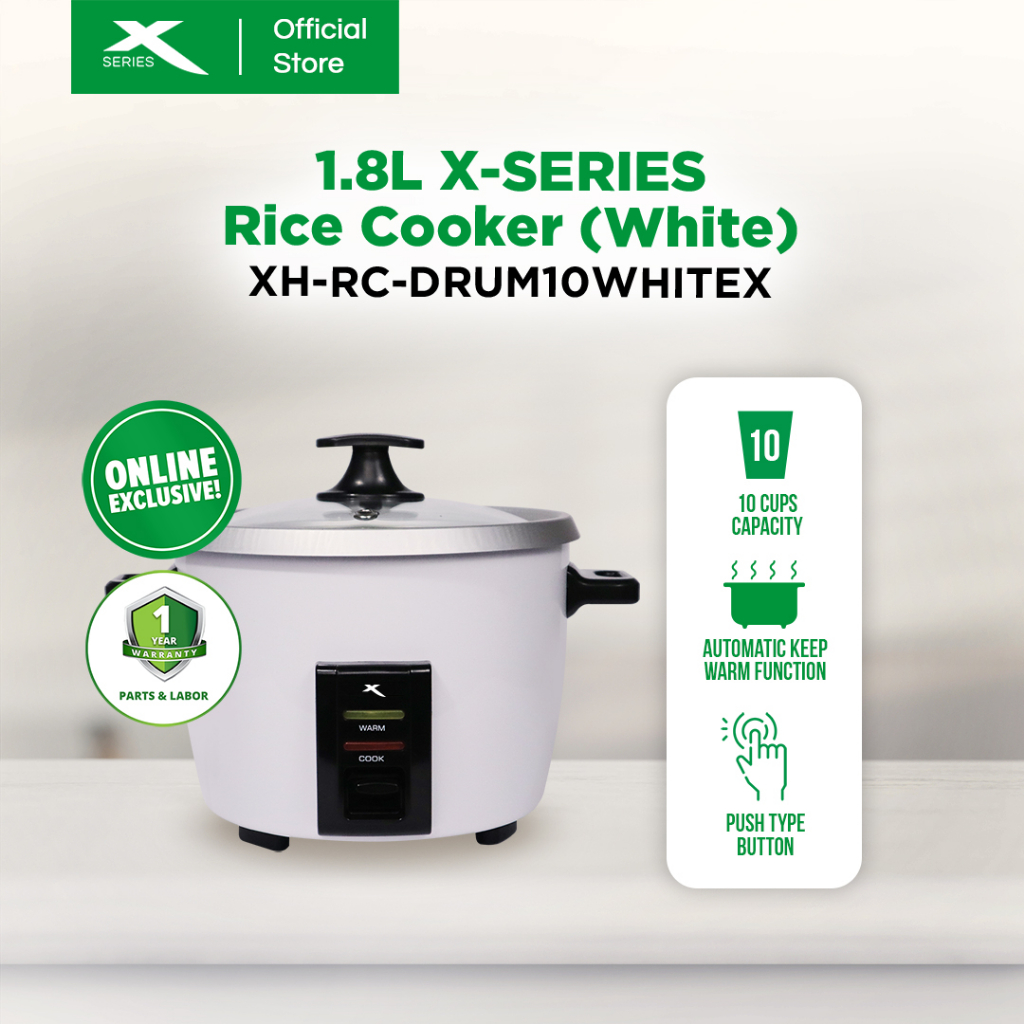 Xtreme/X-SERIES Rice Cooker with Automatic Keep Warm Function rice ...