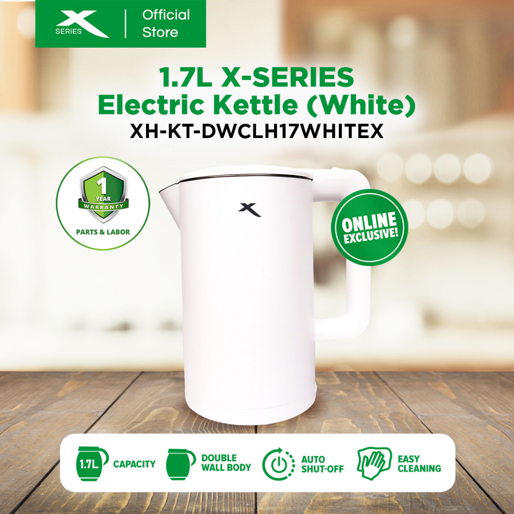Xtreme/X-SERIES 1.7L Electric Kettle Seamless Inner Pot w/Water ...