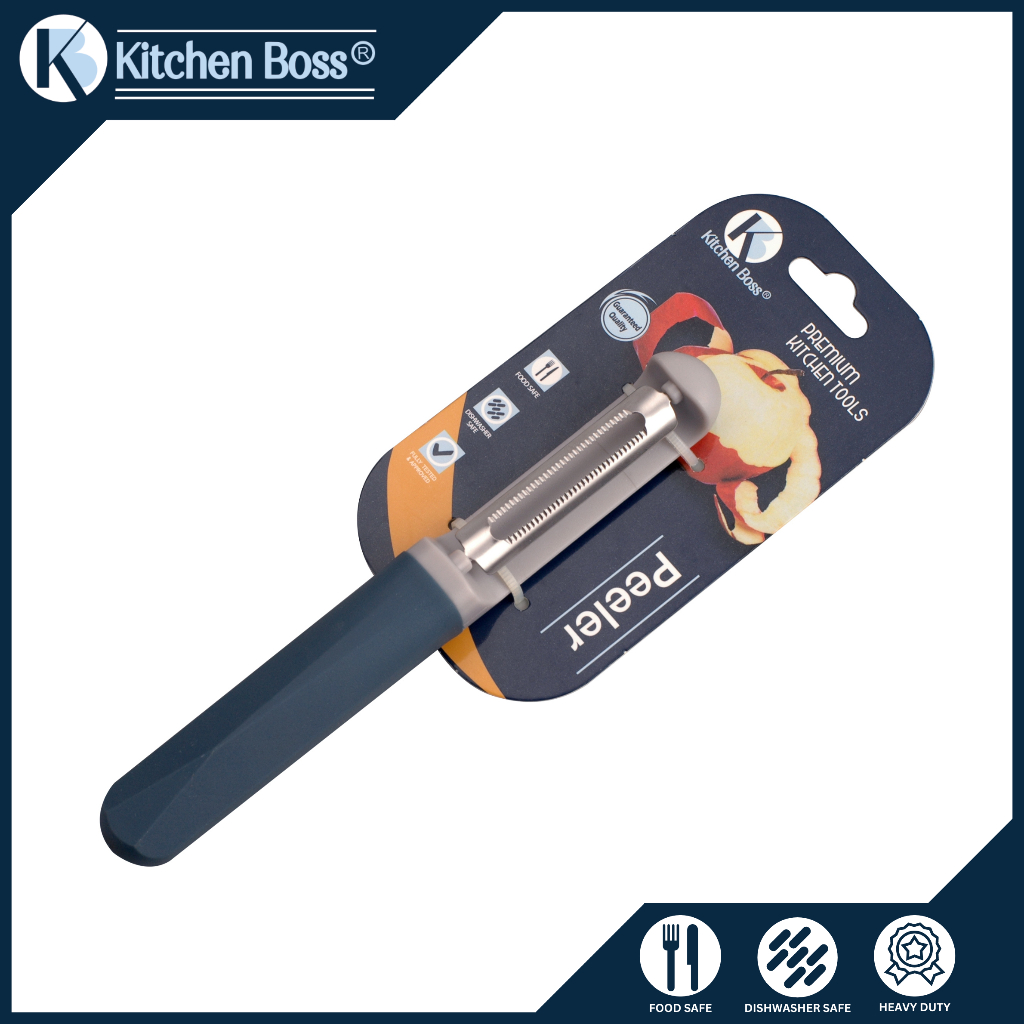 Kitchen Boss Heavy Duty Stainless Steel Peeler Slicer Chopper Grater ...
