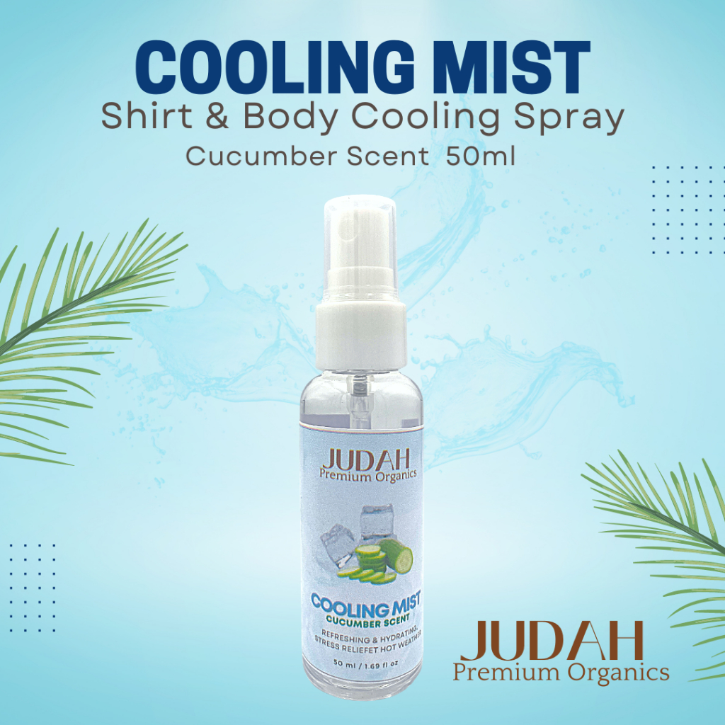 Cooling Mist Spray (50ml/100ml) Cucumber Melon Scent | Body Cooling ...
