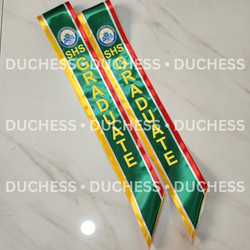 Customized Graduation Stole/Sash Completer Stole/Sash | Shopee Philippines