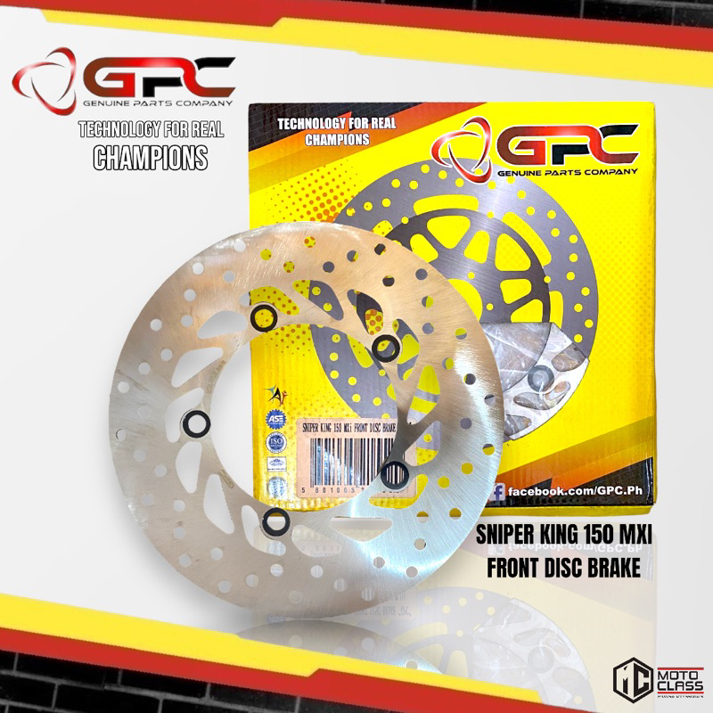 GPC DISC SNIPER KING 150 MXI FRONT (8907) | Shopee Philippines