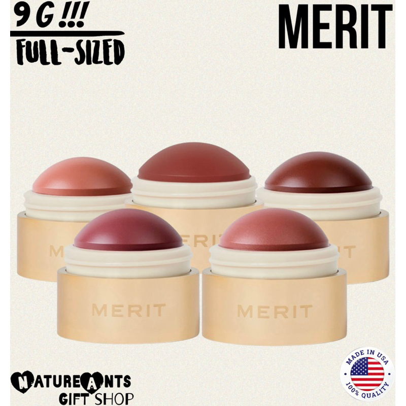 [MERIT] Full-Sized Authentic Flush Balm Cheek Color (9 g) | Shopee ...