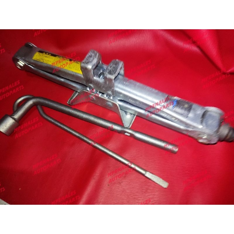 MECHANICAL SCISSOR JACK (SILVER) WITH FREE HANDLE JAPAN SURPLUS 1000KG ...