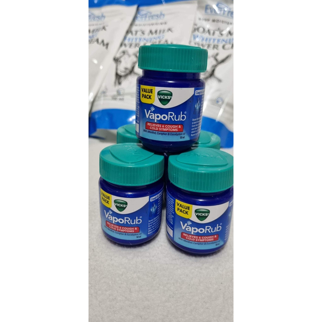 Vicks VapoRub 50ml Imported from Singapore | Shopee Philippines