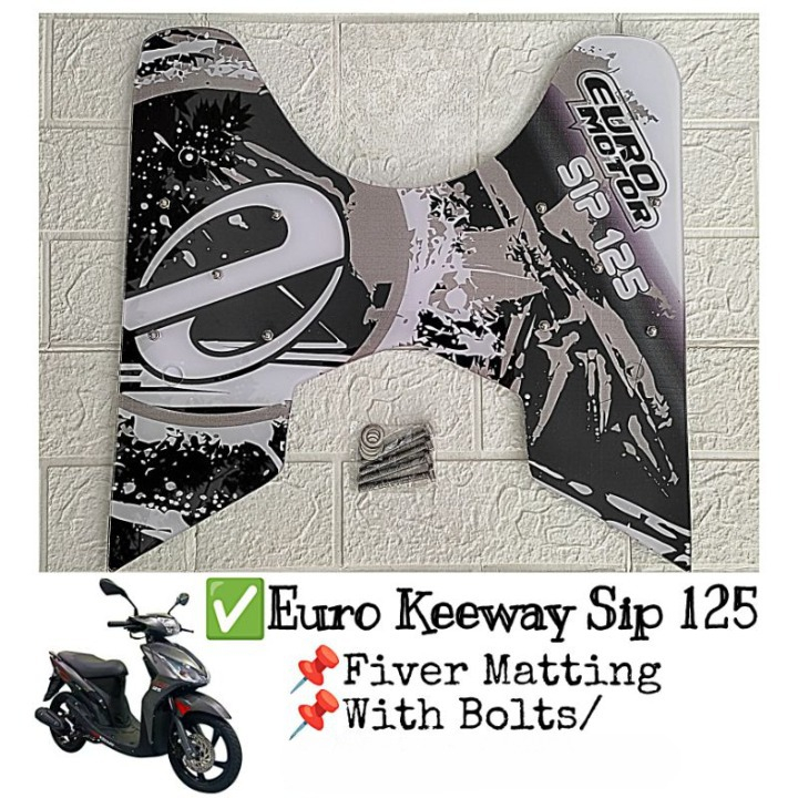 KEEWAY / SIP 125 / KEEWAY SIP / KEEWAY SIP 125 FOOTBOARD MATTING WITH ...