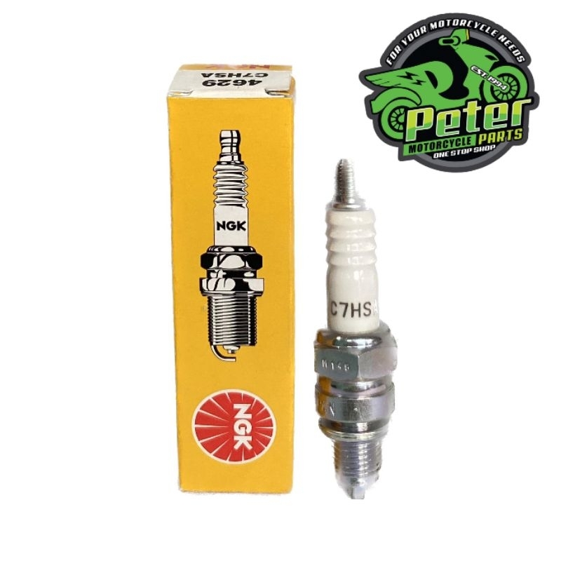 SPARKPLUG C7HSA ( ORIGINAL ) HONDA WAVE 100R, C 70, DREAM 100; KAWASAKI ...