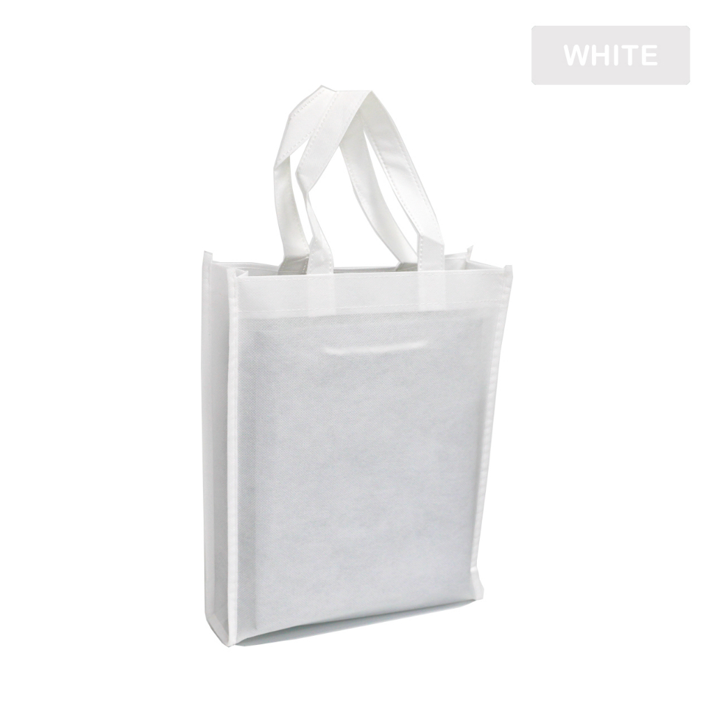 20pcs Eco Bag Tote Bag Plain Reusable Shopping PT Bag Seasonal Handbag ...