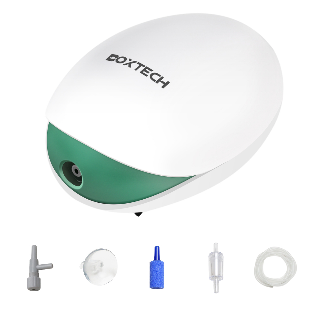 Boxtech Aquarium Air Pumps with Air Stone for Fish Tank Oxygen For Aquarium | Shopee Philippines