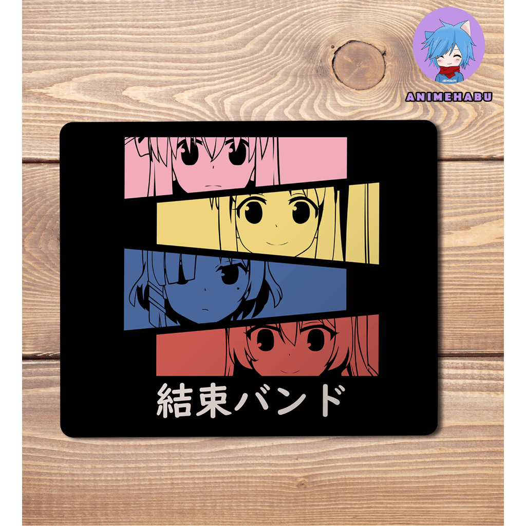 Bocchi the Rock! Kessoku Band Anime Mousepad - ANIMEHABU | Shopee ...