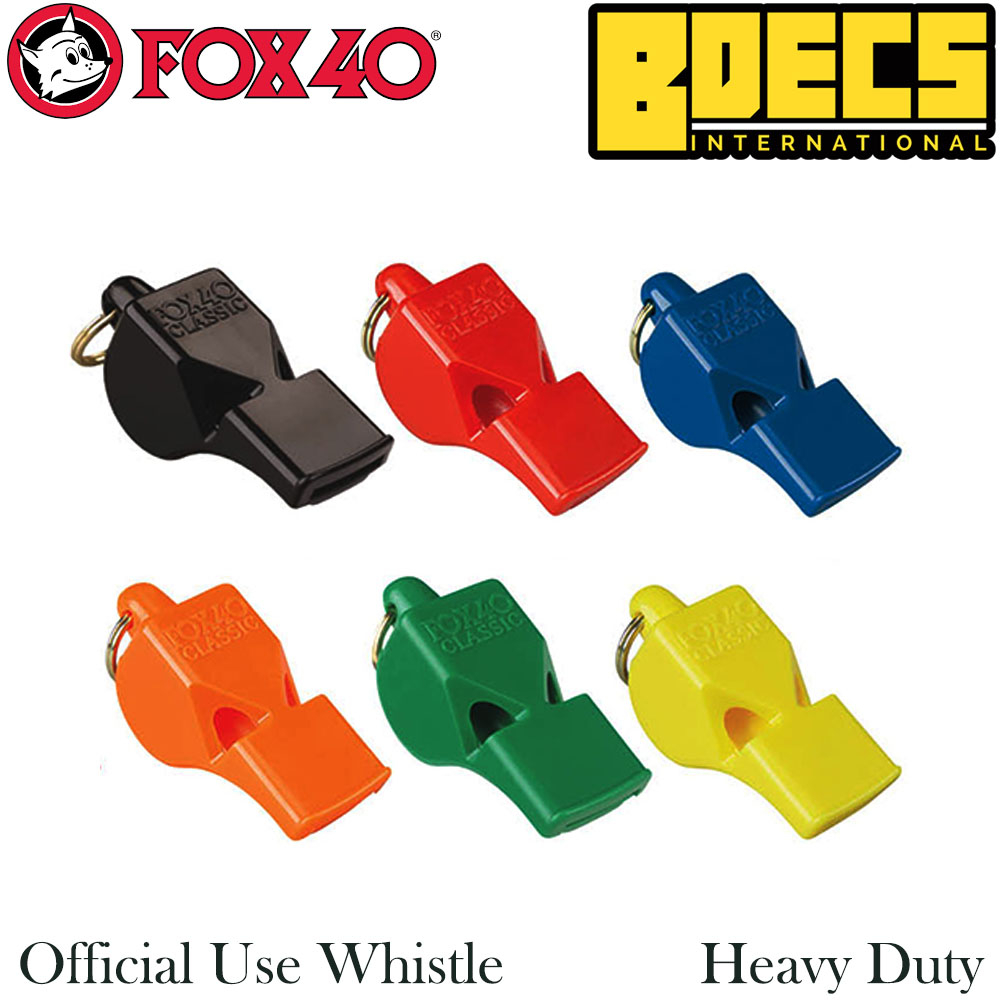 Fox 40 Whistle Heavy Duty Original High Quality Official Use I Bdecs ...
