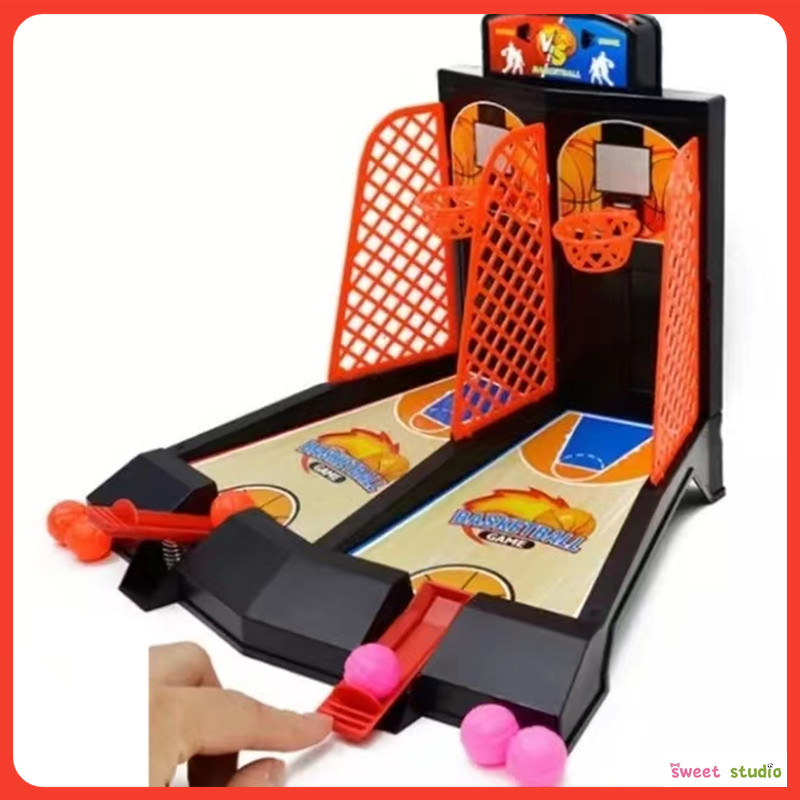Basketball Game Educationabl Mini Basket Ball Double Finger Shooting ...