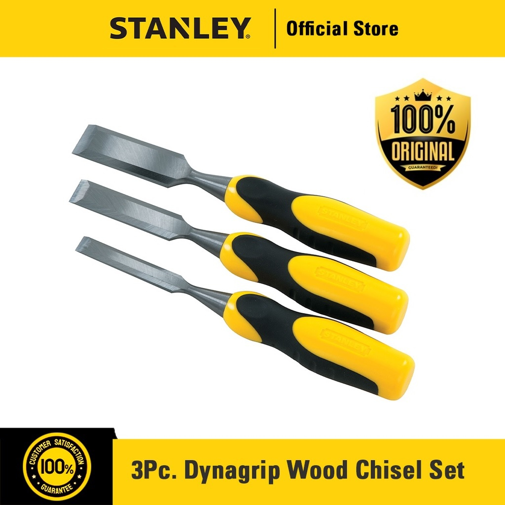 Stanley® 16-285 3Pc. Dynagrip Wood Chisel Set | Shopee Philippines