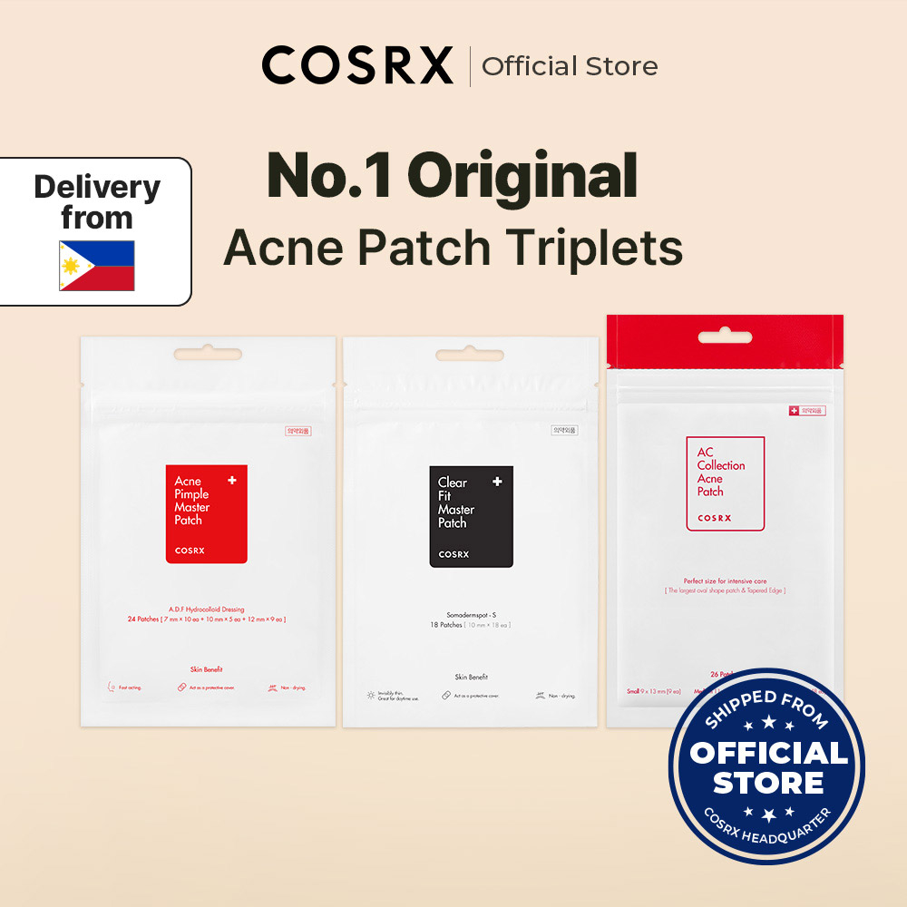 [COSRX OFFICIAL] Patch Triplets (3ea), AC Collection Acne Patch (26 ...