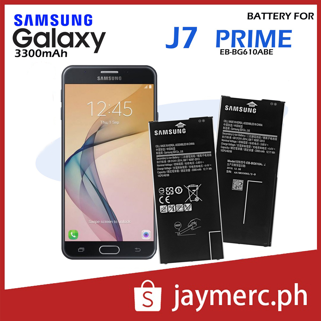 Samsung Galaxy J7 Prime Battery Model EB-BG610ABE Compatible with SM ...