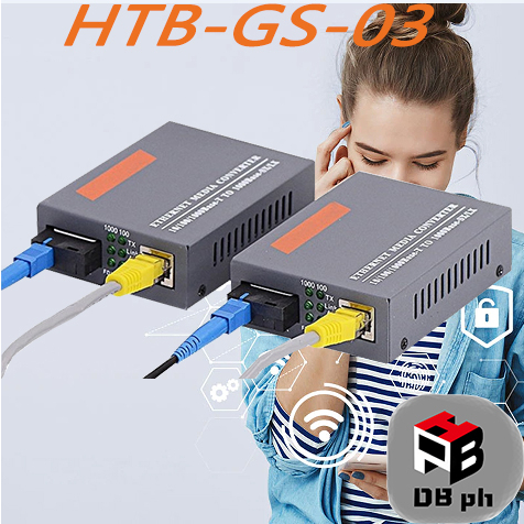 1000Mbps HTB-GS-03 A/B Gigabit Fiber Optical Media Converter Brand: OEM KIX | Shopee Philippines