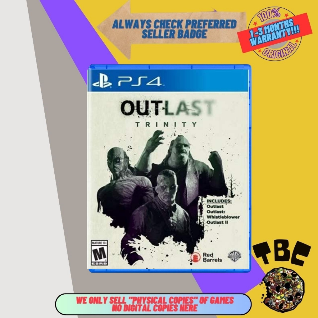 PS4 Outlast Trinity - Playstation 4 [R1] | Shopee Philippines