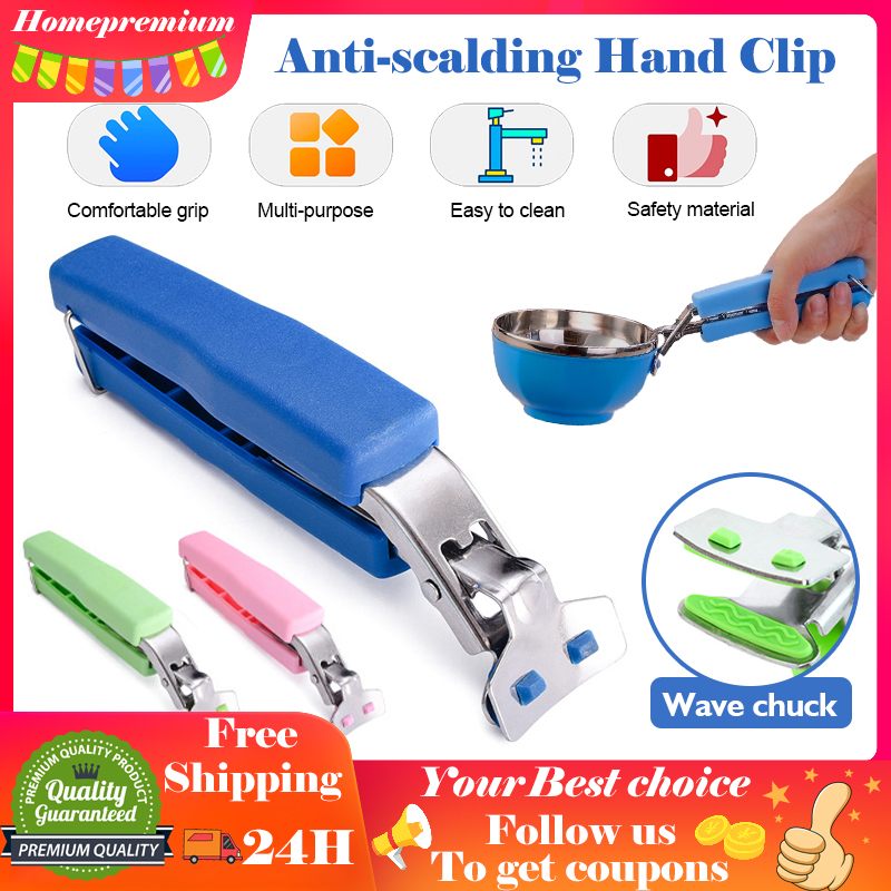 Stainless Steel Anti-scalding Clip Non-slip Bowl Clamp Multi-function ...