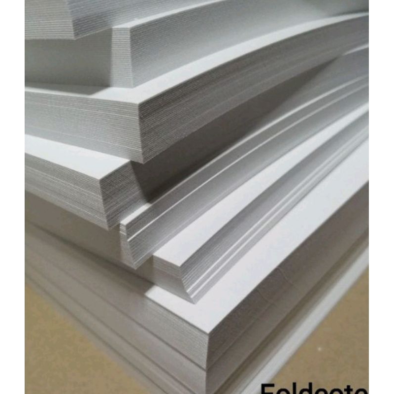 25/50pcs Fold cote / Foldcote Board Paper 220gsm/250gsm/300gsm/320gsm ...