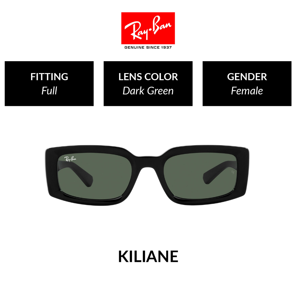 Ray-Ban - Kiliane - RB4395F 667771 size 54 - Sunglasses | Shopee ...