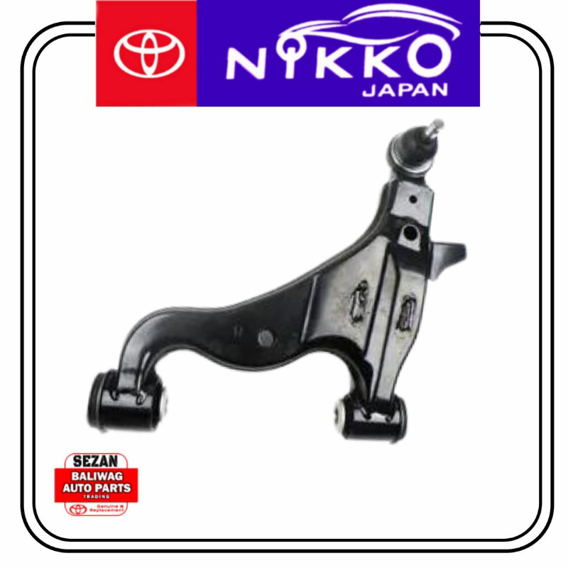 NIKKO JAPAN FRONT SUSPENSION ARM LOWER LEFT RIGHT TOYOTA INNOVA 2005-2015 48068-0K010 48069 ...