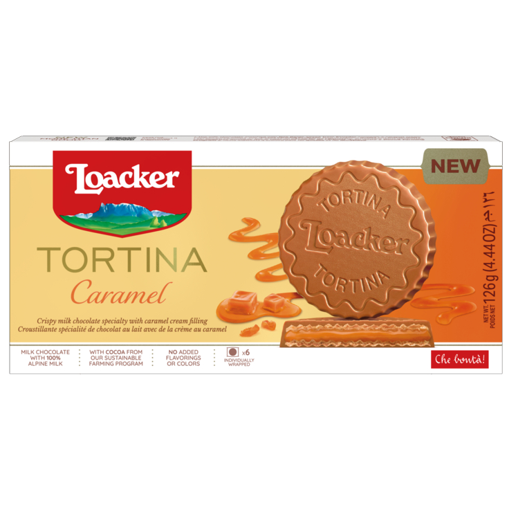 LOACKER Australia | TORTINA | Chocolate Wafer Biscuits | 6 pack | 125g ...