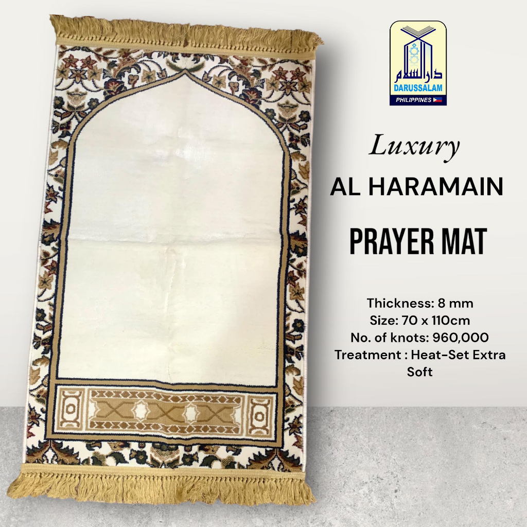 LUXURY Al-Haramin Prayer Mat | Shopee Philippines