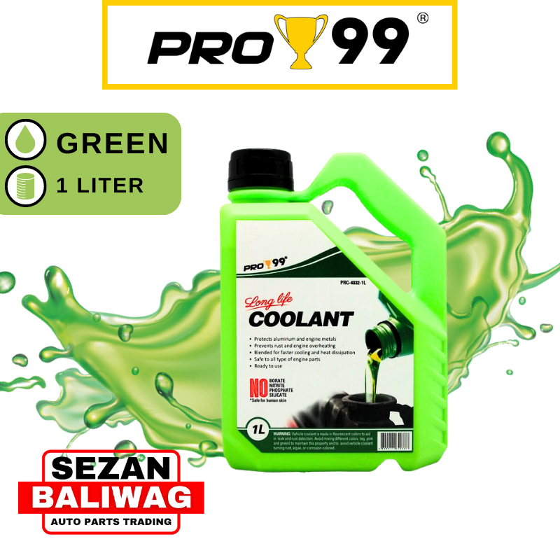 PRO99 LONG LIFE COOLANT PINK GREEN 1 LITER PRC-4041-1L PRC-4032-1L ...