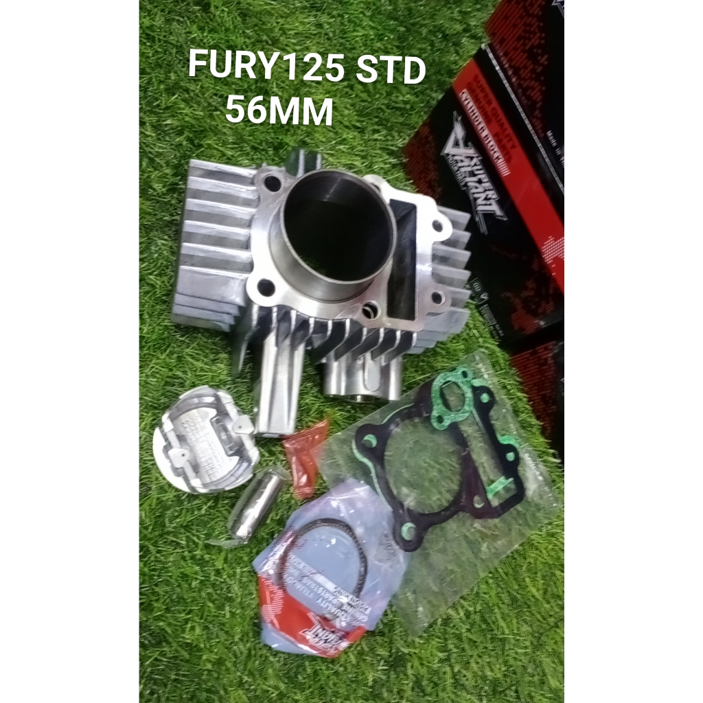 CYLINDER BLOCK FOR FURY125 STD 56MM | Shopee Philippines