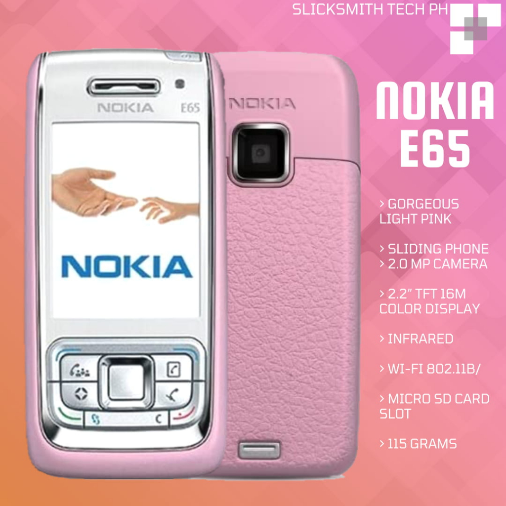 Original Nokia E65 Openline | Vintage Phone | Shopee Philippines