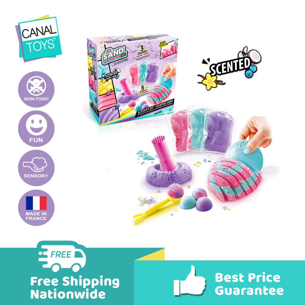 Canal Toys - So Sand DIY ASMR Premade Sensory Scented Sand Kit | Shopee ...