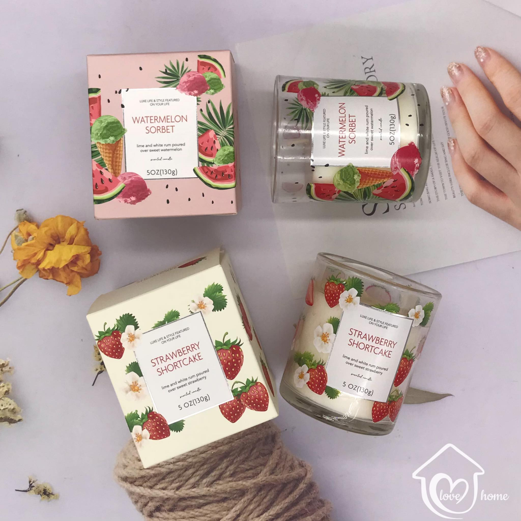 Scented Candle/ Aromatherapy Candles All Natural Soy & Multiple smell ...