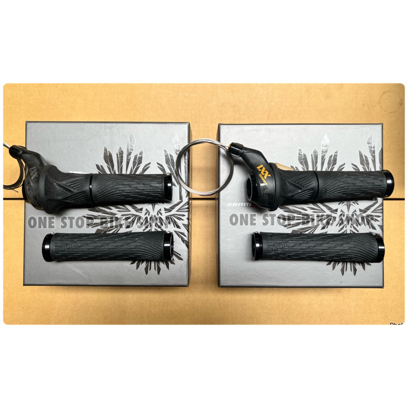 SRAM XX1 EAGLE GRIP SHIFT 12 SPEED RIGHT (BLACK / GOLD) | Shopee ...